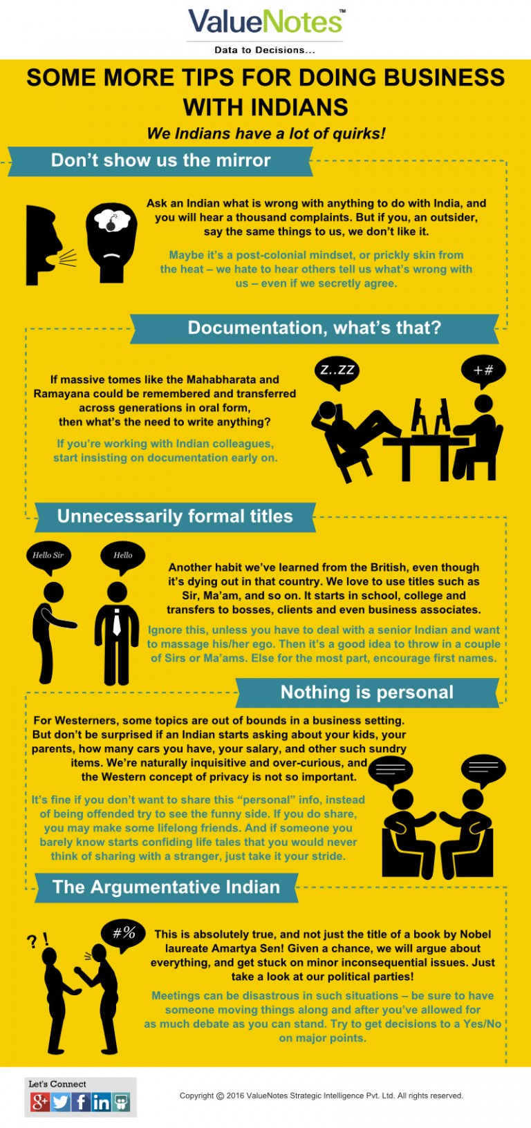 Infographics - Some more tips for doing business with Indians ...